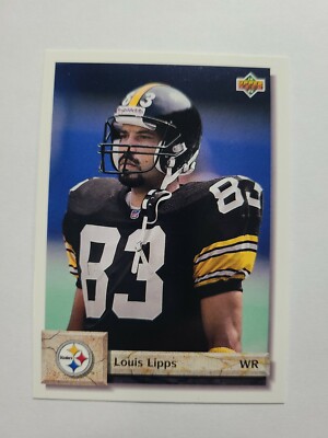 LOUIS LIPPS 1992 UPPER DECK FOOTBALL CARD # 397 E7536 | eBay