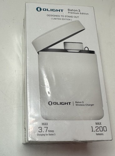 Olight Baton 3 Premium Edition White Wireless Charging Torch | eBay