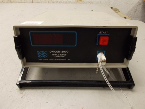 Waters Instruments Oxicom-2000 Whole Blood Oximeter | eBay