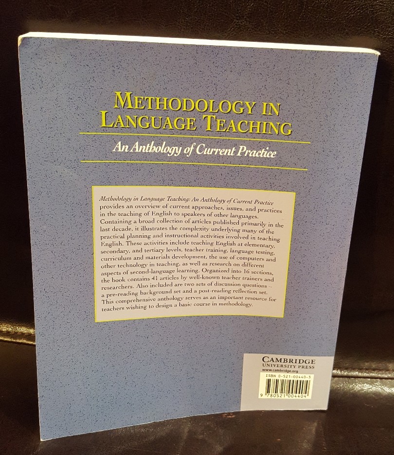 Methodology in Language Teaching: An Anthology of Current Practice ...