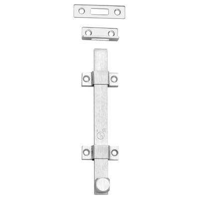 Rockwood - 580-24 US26D - Surface Bolt, 24 Bolt Length, Satin Chrome ...