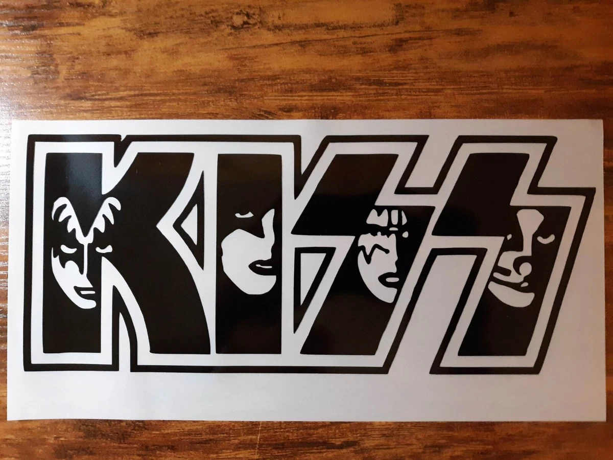 Kiss Band Logo Faces
