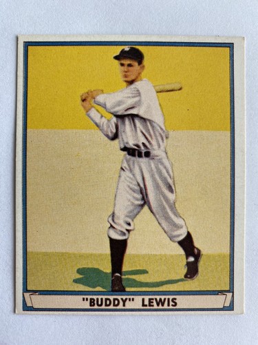 1941 Play Ball Reprints Baseball Card #47 Buddy Lewis | eBay