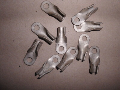 ELECTRICAL EYE TERMINALS 6MM HOLE SOLDER CRIMP X 10 N.O.S. | eBay UK