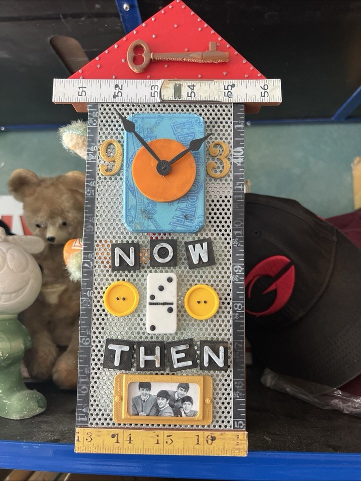 THE BEATLES - NOW AND THEN CLOCK! ACTUAL Prop CLOCK | eBay
