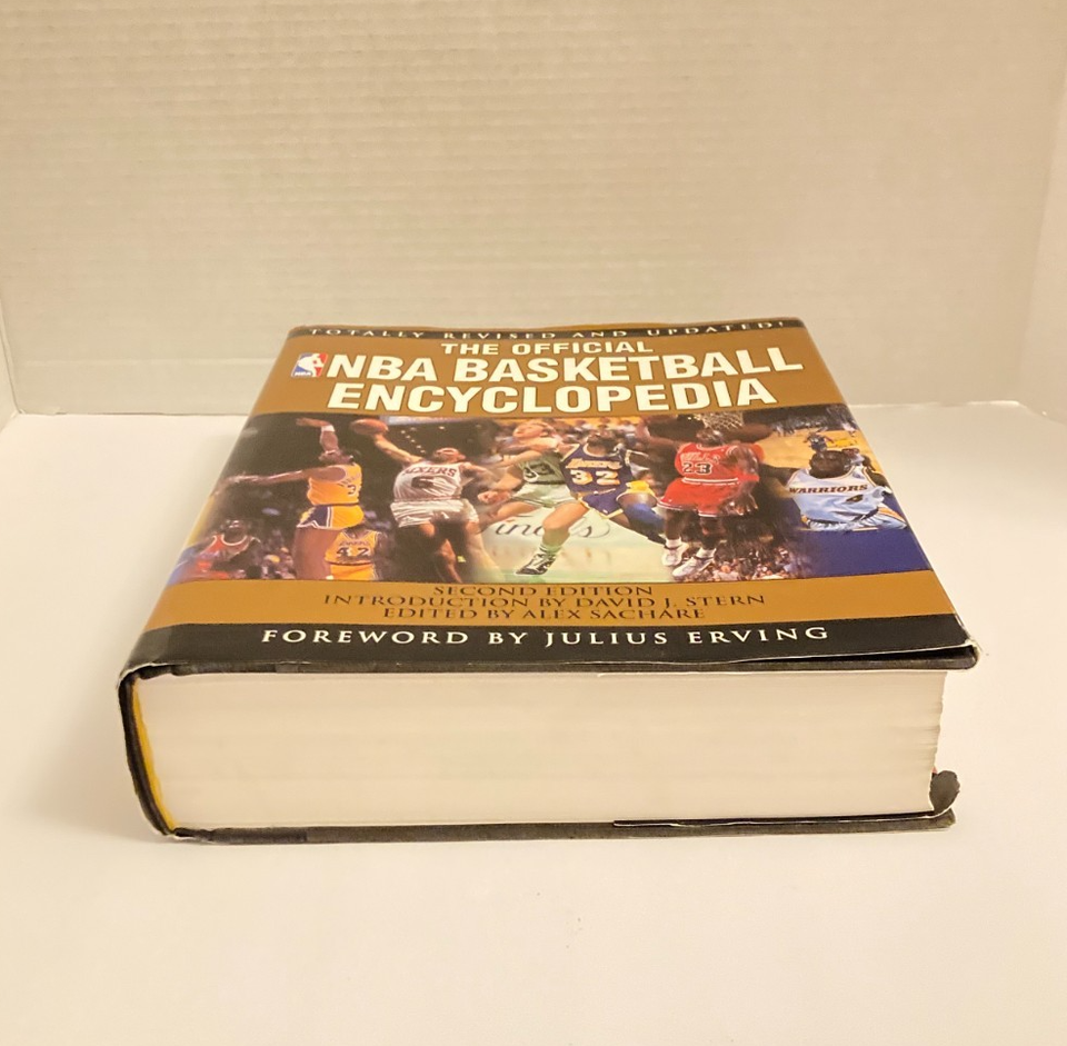 Official NBA Basketball Encyclopedia 2nd Edition Hardcover 842 Pages ...