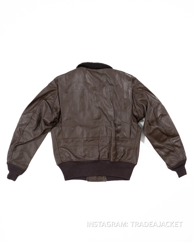 NOS USN TYPE G-1 FLIGHT JACKET IMPERIAL LEATHER & SPORTSWEAR MIL-J ...