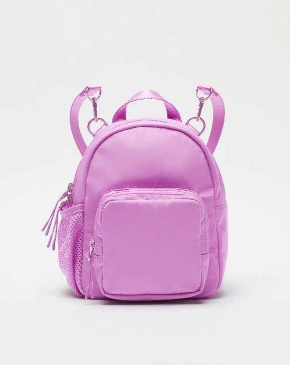 Fabletics Mini Sport Backpack Misty Lilac Purple , Adjustable Strap | eBay