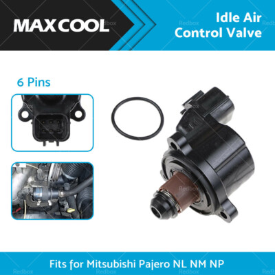 1x Idle Air Speed Control Valve Fit for Mitsubishi Pajero NL NM NP 6G74 ...