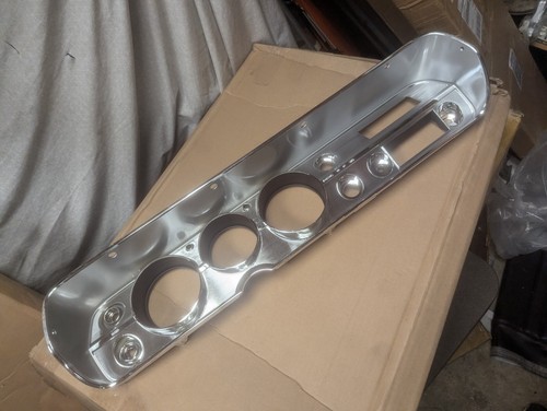 New Blem 1965 Chevelle El Camino Dash Bezel with A/C Malibu SS Wagon ...