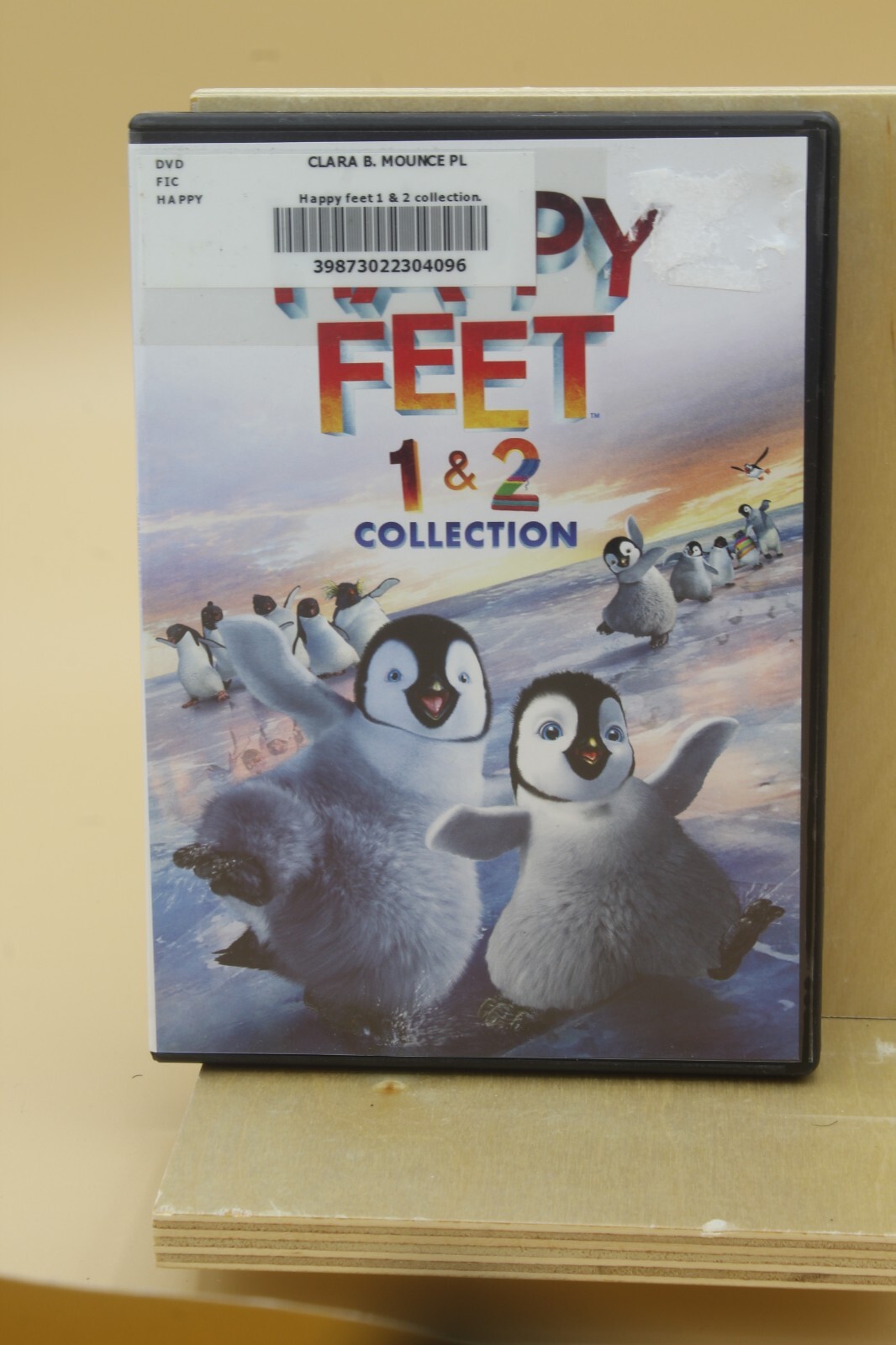 Happy Feet 1 & 2 Collection DVD Former Rental Elijah Wood,Robin ...