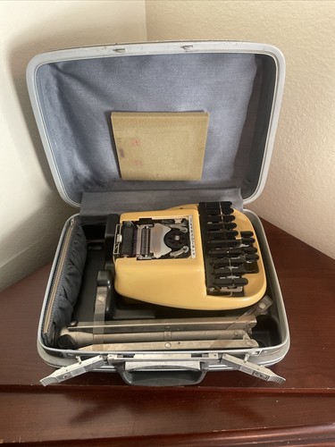 Old Samsonite Stenograph Court Reporter Shorthand Machine W Case ...