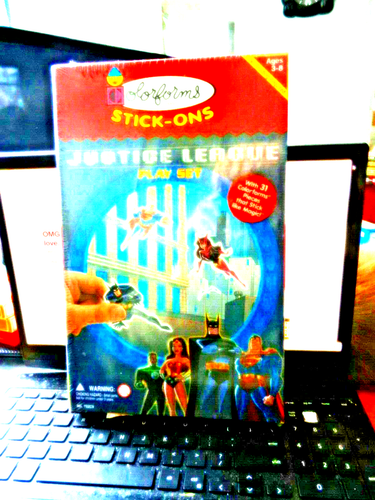 COLORFORMS STICK-ONS JUSTICE LEAGUE PLAY SET | eBay