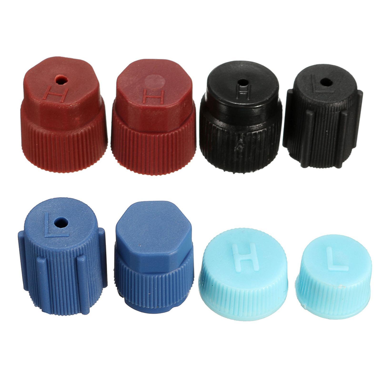 16pcs A/C Valve Core Kit AC System Cap & Valve Stem Cores Seal Remover ...