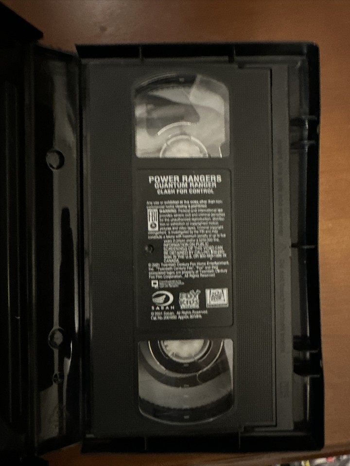 Saban's VHS Power Rangers Timeforce Quantum Ranger Clash for Control 24543018506 | eBay