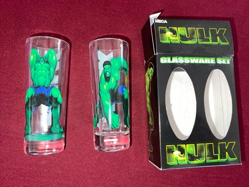 NECA Marvel Hulk Shot Glass Glassware Set NIP HULK SMASH 🔥 | eBay