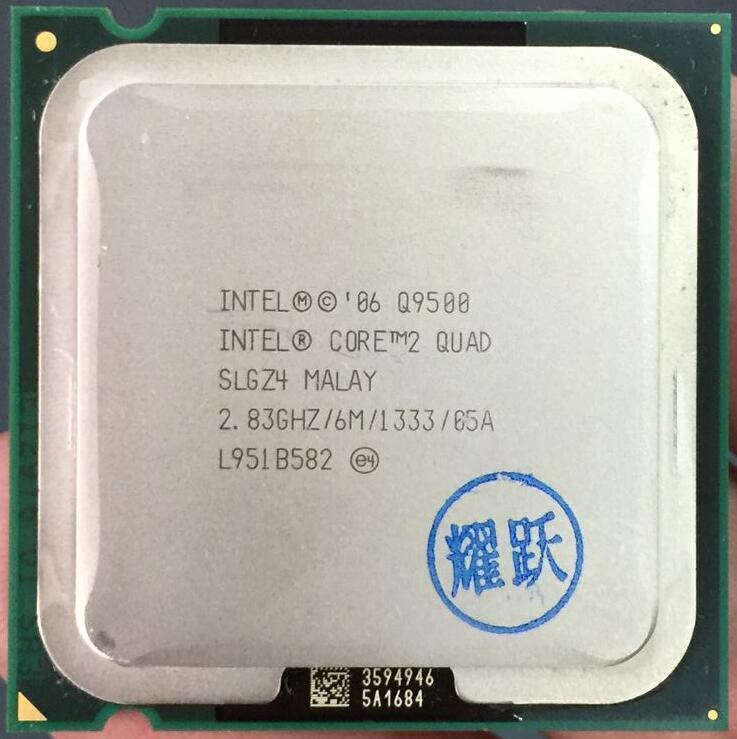 Intel Core 2 Quad Q9500 2.83GHz 6MB 1333MHz SLGZ4 LGA775 Intel Core 2 Quad Q9500 2.83GHz 6MB 1333MHz SLGZ4 LGA775
