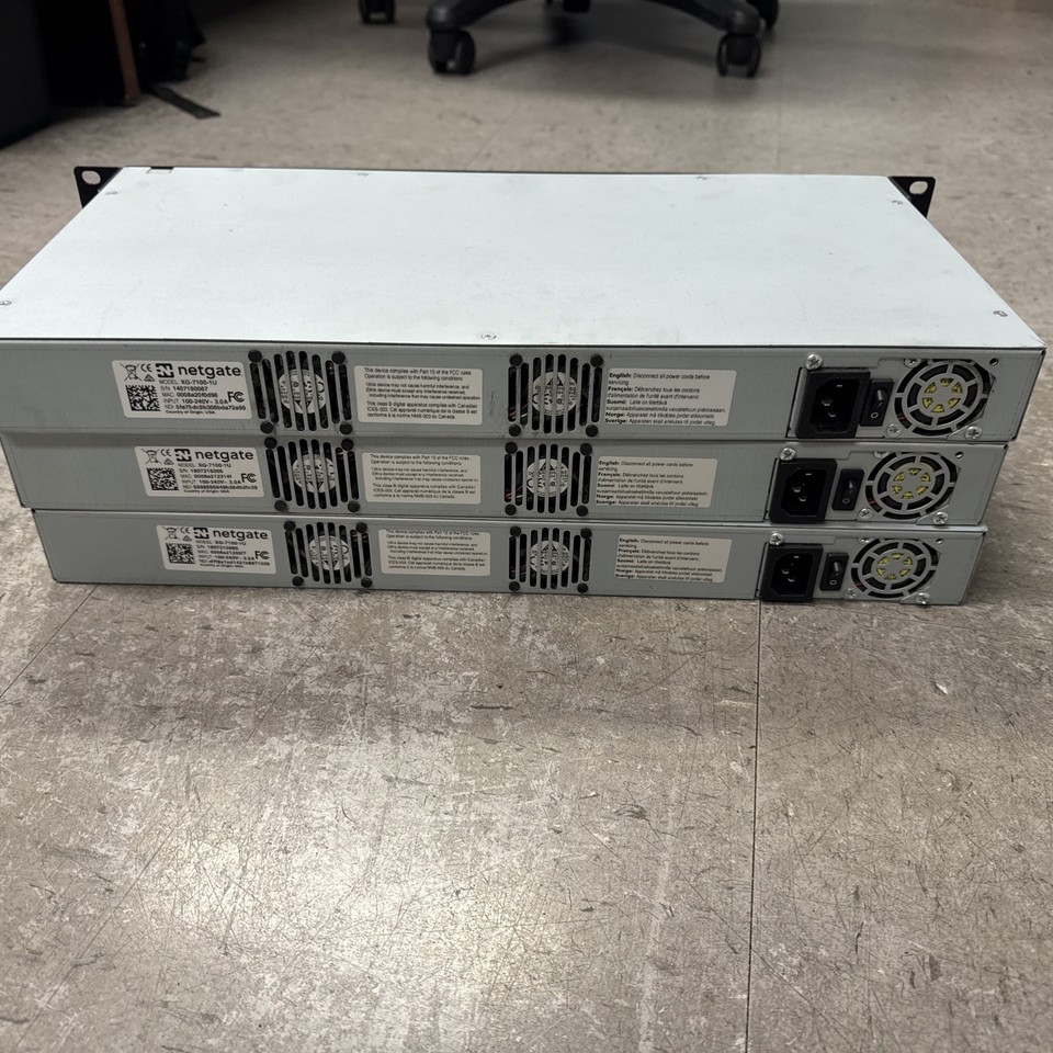 Netgate XG-7100-1U-M2-24GB pfSense+ Plus Network Security Firewall VPN ...