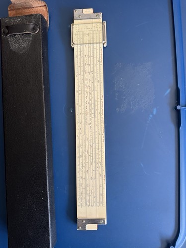 Keuffel & Esser Log Log Duplex Decitrig Slide Rule (K&E) – Leather Case ...