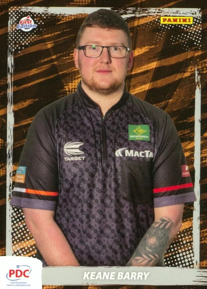 Panini 2025 PDC World Championship Base 9 Darts Scoring Machine Legend ...