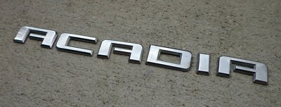 GMC Acadia emblem letters badge decal logo symbol OEM Factory Genuine ...