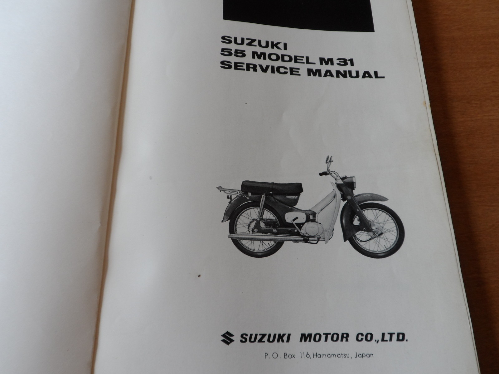 OEM Suzuki Genuine 1964-1967 Suzuki 55 M31 Service Manual | eBay