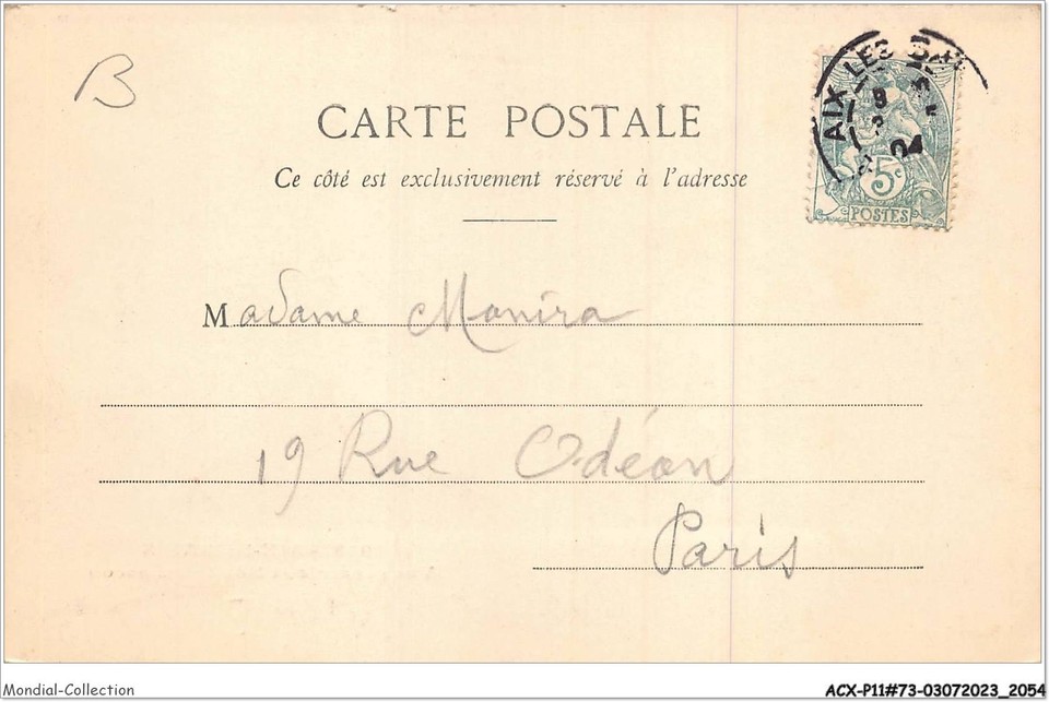 ACXP11-73-1033 - -les-bains - Ansicht Allgemeine Und Hotel Bernascon | eBay