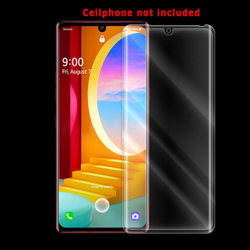 Durable Tempered Glass Screen Protector for Verizon LG Velvet 5G LM ...