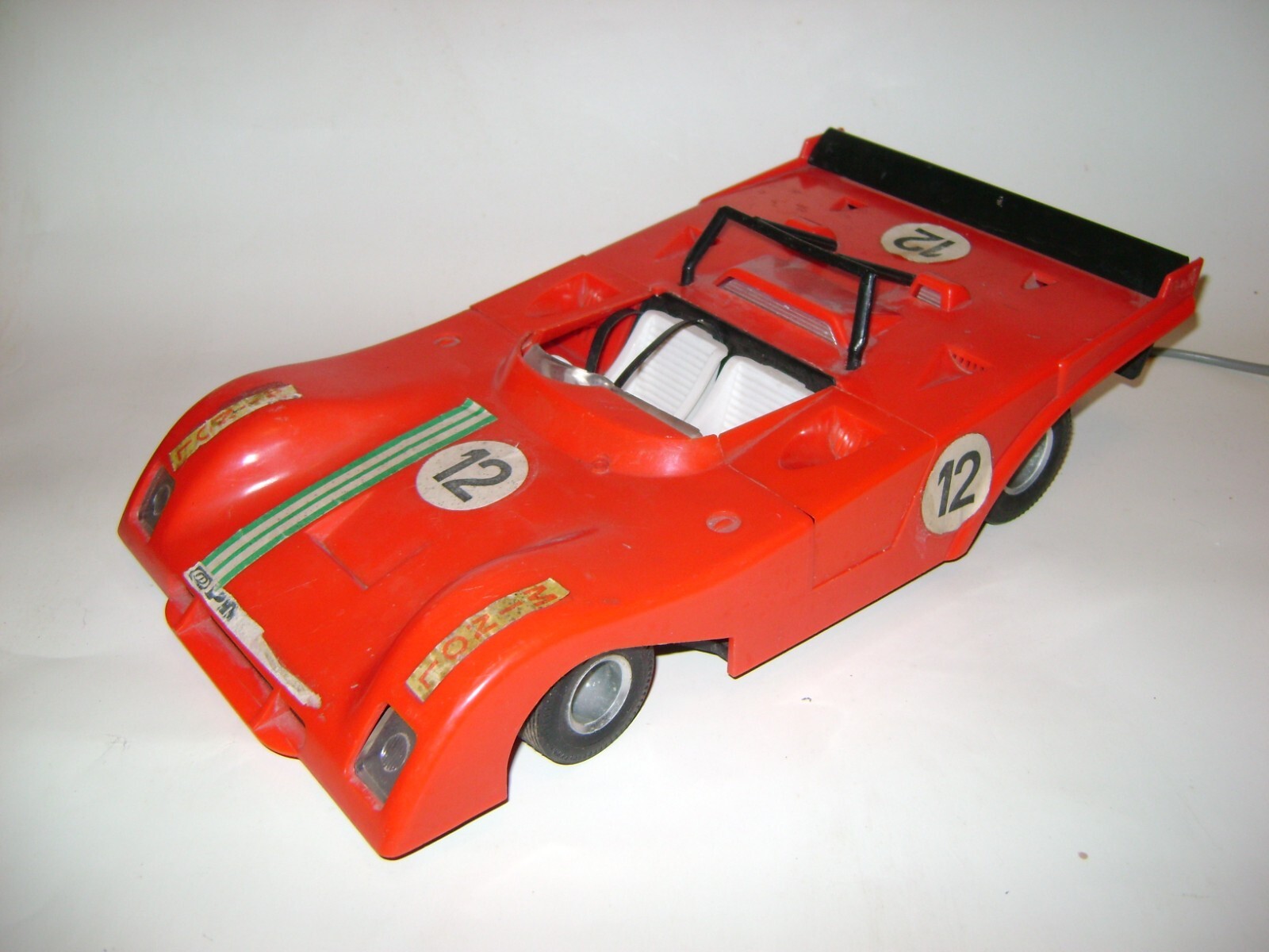 Vintage RC model toy car Ferrari 312 PB 1/12 PIKO Ost Germany DDR 1980 ...