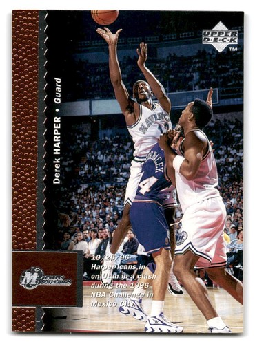 Derek Harper 1996-97 Upper Deck BASKETBALL #204 Dallas Mavericks | eBay