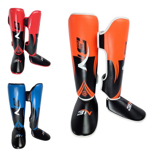 Shin Guards Boxing MMA Legs Foot Protection Pads Training Kick Boxing ...