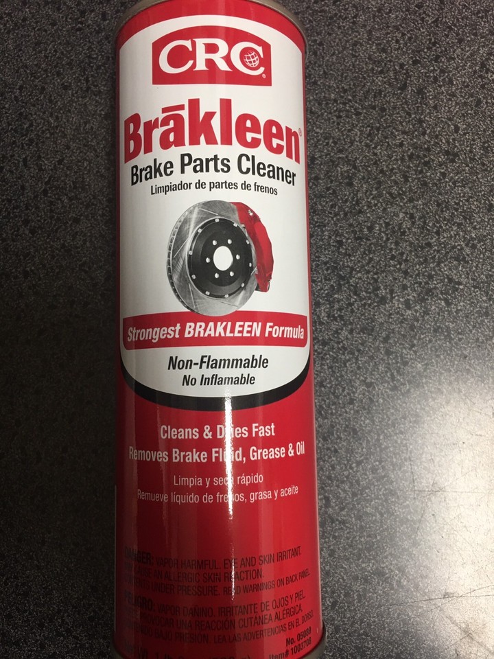 CRC 05089 Brakleen 12 PK Non-Flammable Brake Parts Cleaner - 19 oz Free ...