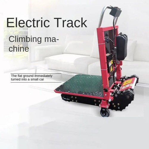 Electric Ladder Truck Construction Materials Up and Down Stairs Crawler ...