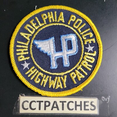 PHILADELPHIA, PENNSYLVANIA HIGHWAY PATROL SHOULDER PATCH PA | eBay