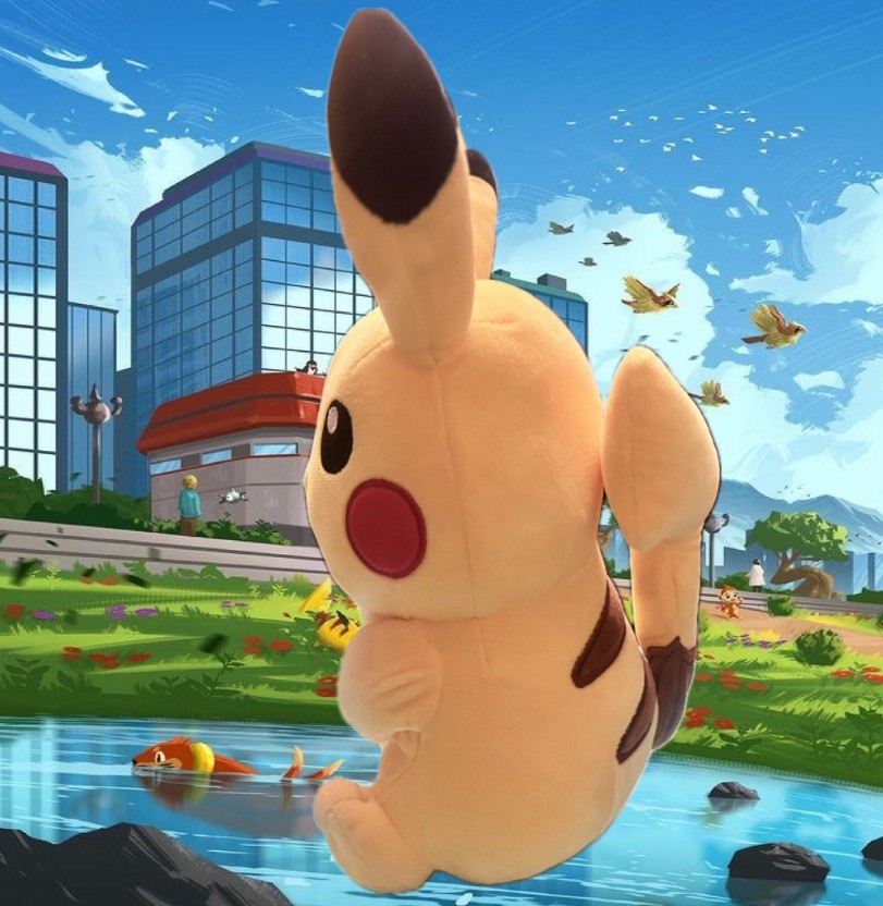 Pokemon 11” Pikachu Character Plush Stuffed Animal Toy Pika | eBay