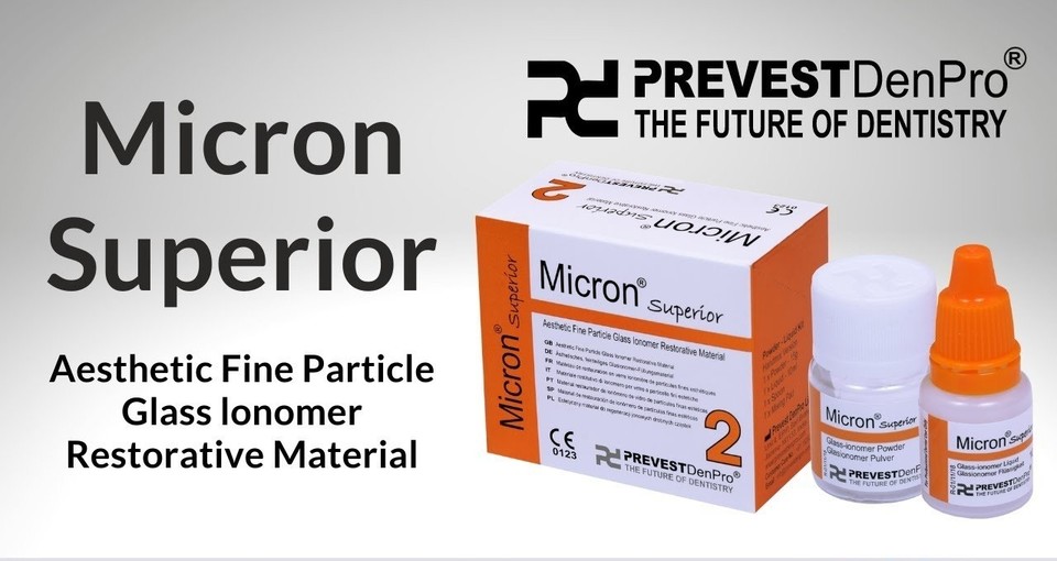 Prevest Denpro Micron Superior 2 Glass Ionomer Dental Cement Permanent ...