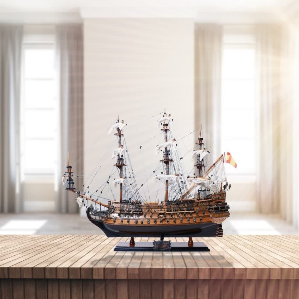 San Felipe Medium 28 Inches Ship Model Handmade Wooden Ship Fully ...