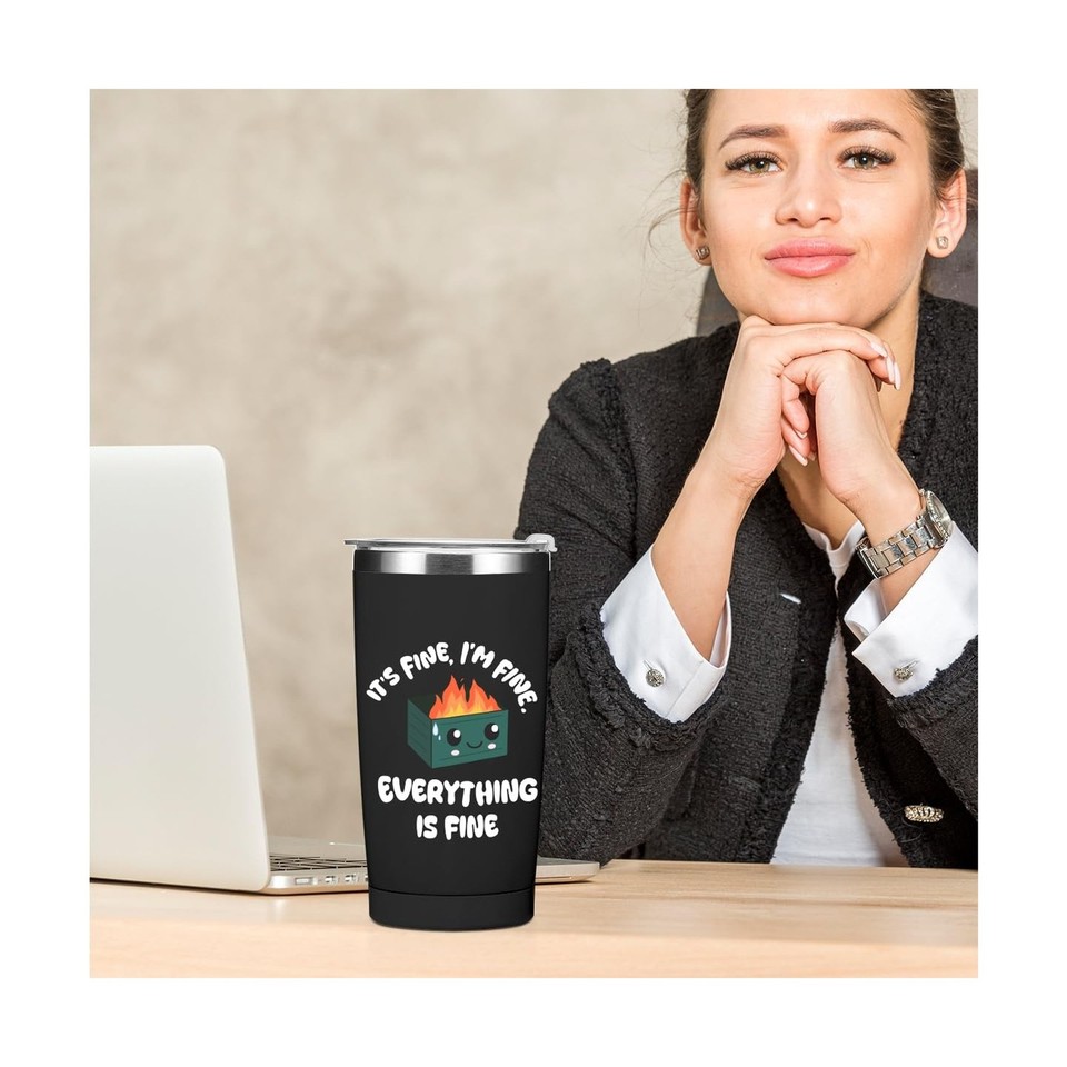 Funny Office Gifts Tumbler, Funny Gift for Coworkers, Gag Gift Wate ...