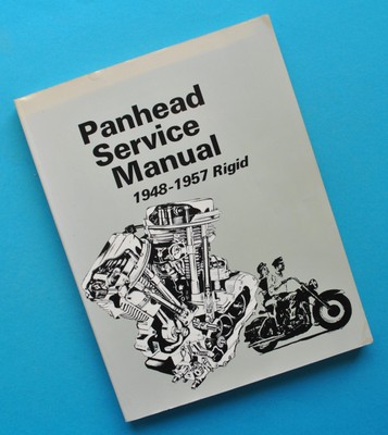 Vintage 1948-57 Harley Davidson Panhead Hydra Glide EL F FL Service ...