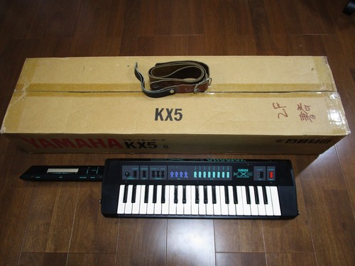Yamaha KX5 Keytar MIDI Controller BLACK TESTED w/Original Box #16 | eBay