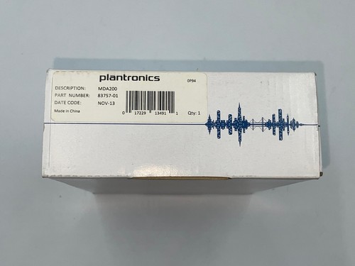 Plantronics MDA200 83757-01 Headset Switch. New, open box. | eBay
