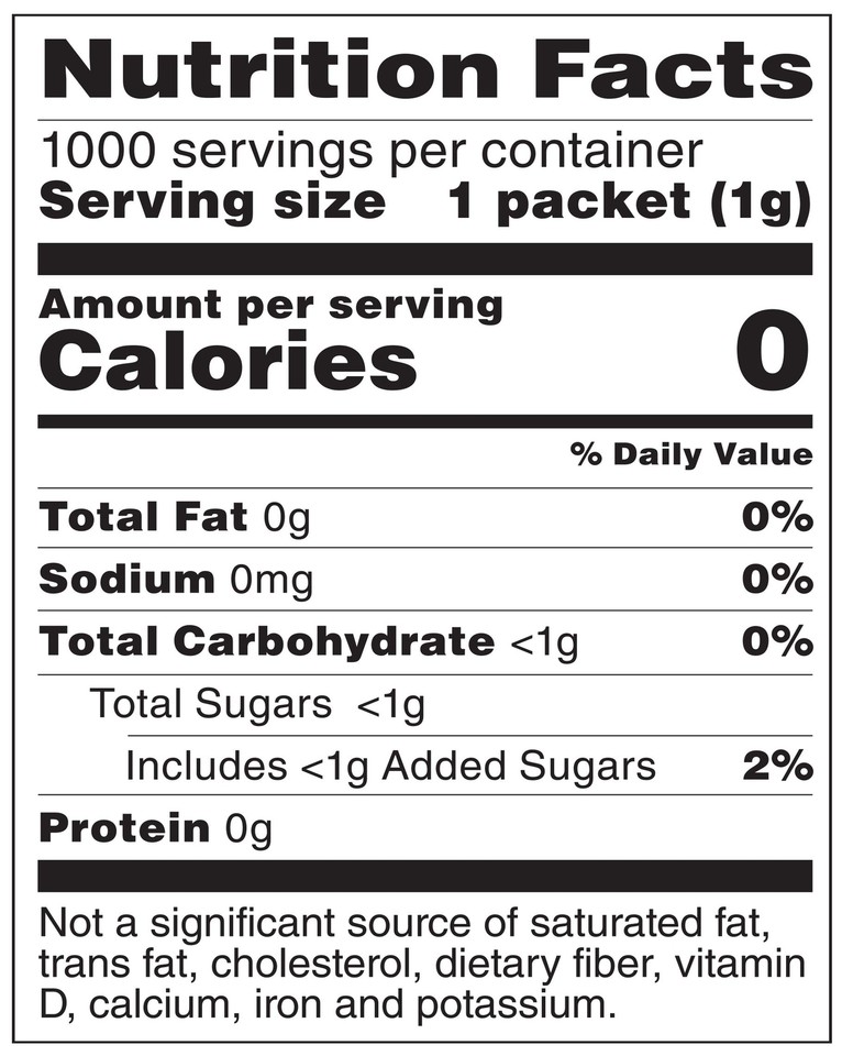 Amazon Brand - Happy Belly Zero Calorie Yellow Sucralose Sweetener ...