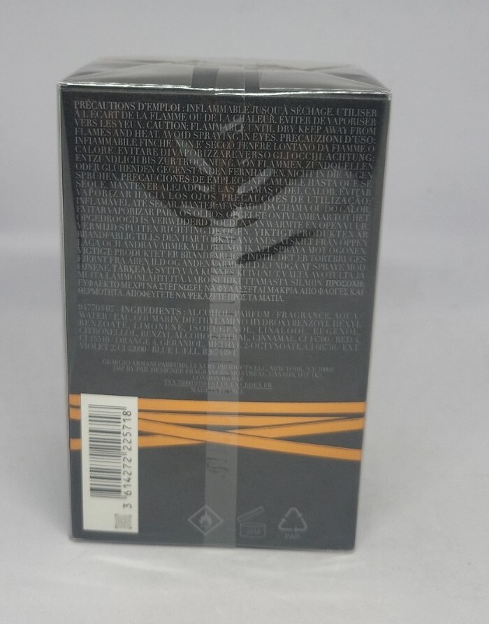 Giorgio Armani Stronger with You Intensely 100ml Edp New Sealed 100% ...