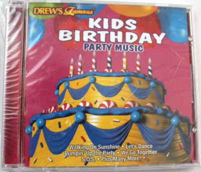 KIDS BIRTHDAY PARTY MUSIC CD [NEW SEALED] | eBay
