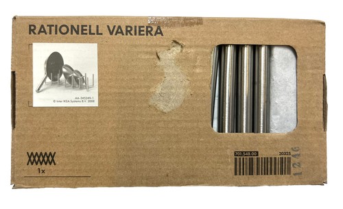 Lot of 2 Ikea Rationell Variera Stainless Steel Pot Lid Divider ...