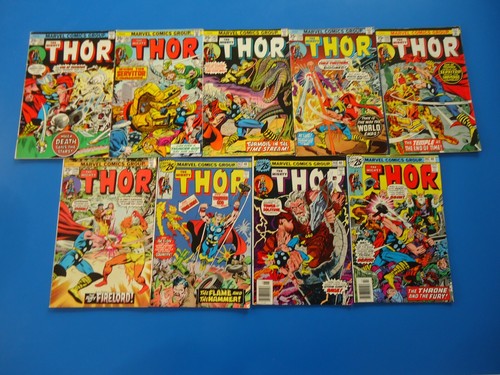 Marvel Comics The Mighty Thor Issues #241 242 243 244 246 247 248 249 | eBay