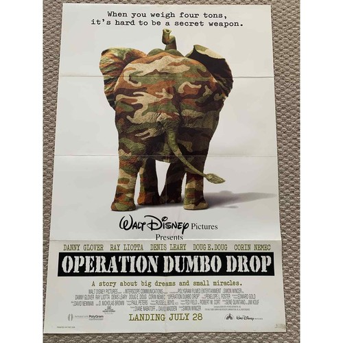 Operation Dumbo Drop 1995, War/Comedy Original Movie Poster | eBay