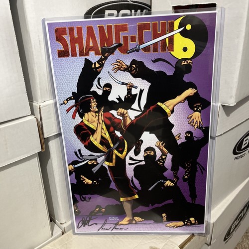 Shang-Chi Art Print Signed By: Jim Starlin and James Jameson - NYCC ...