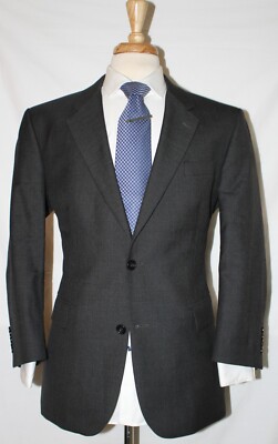 SUPERB BESPOKE MENS RODERICK CHARLES LONDON WOOL LUXURY SUIT: UK 42S ...