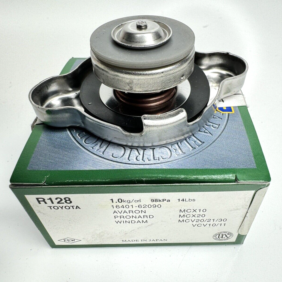 OEM FUTABA Radiator Cap R128 for Toyota - 1 kg/cm2 98 kPa - MADE IN ...